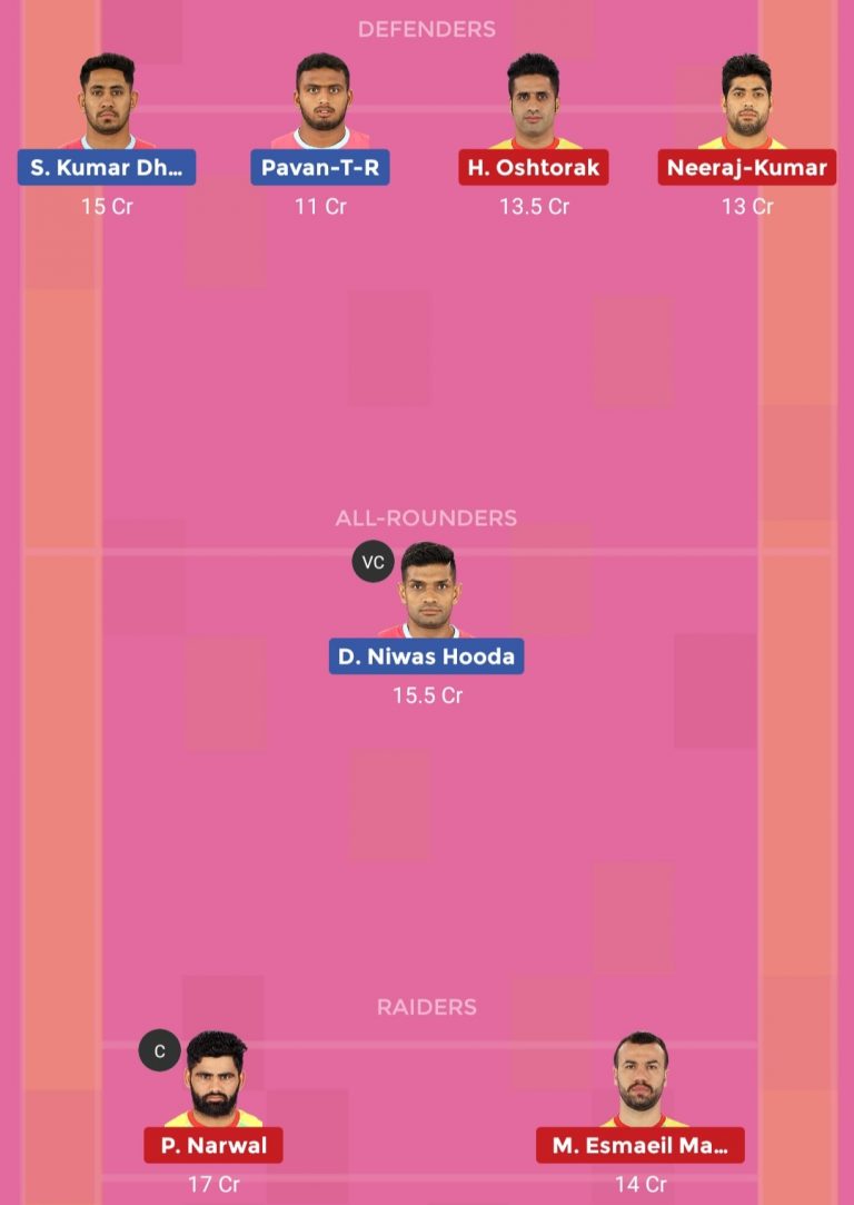 JAI vs PAT Dream11 Team Prediction Today - VIVO Pro Kabaddi League