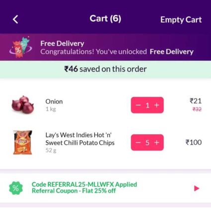 Zepto Referral Code 2024 | Get 25% OFF On Your First Order
