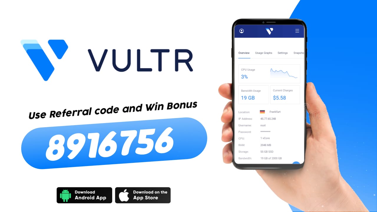 Vultr App Referral Code (2023) -Get FREE $500 Credit