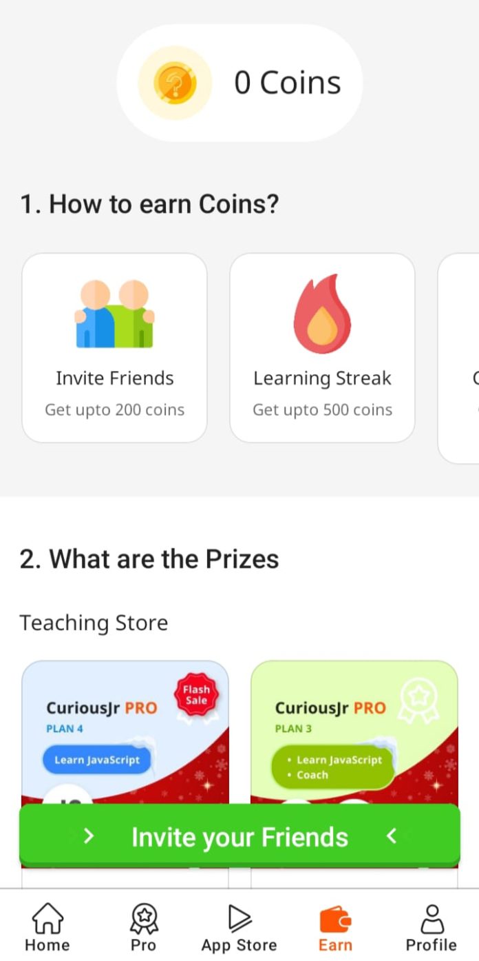 Curious Jr App Referral Code: Get FREE Mug, Phone And Bottles.