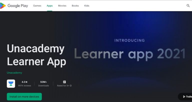Unacademy App For PC | Windows 7/10/11 Official Download
