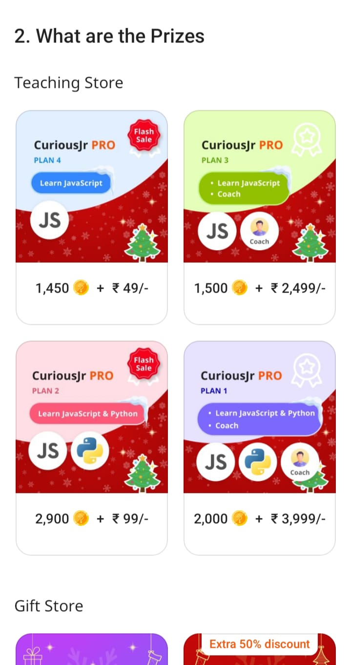 terms and conditions for the Curious Jr app referral code - Indian Hot Deal