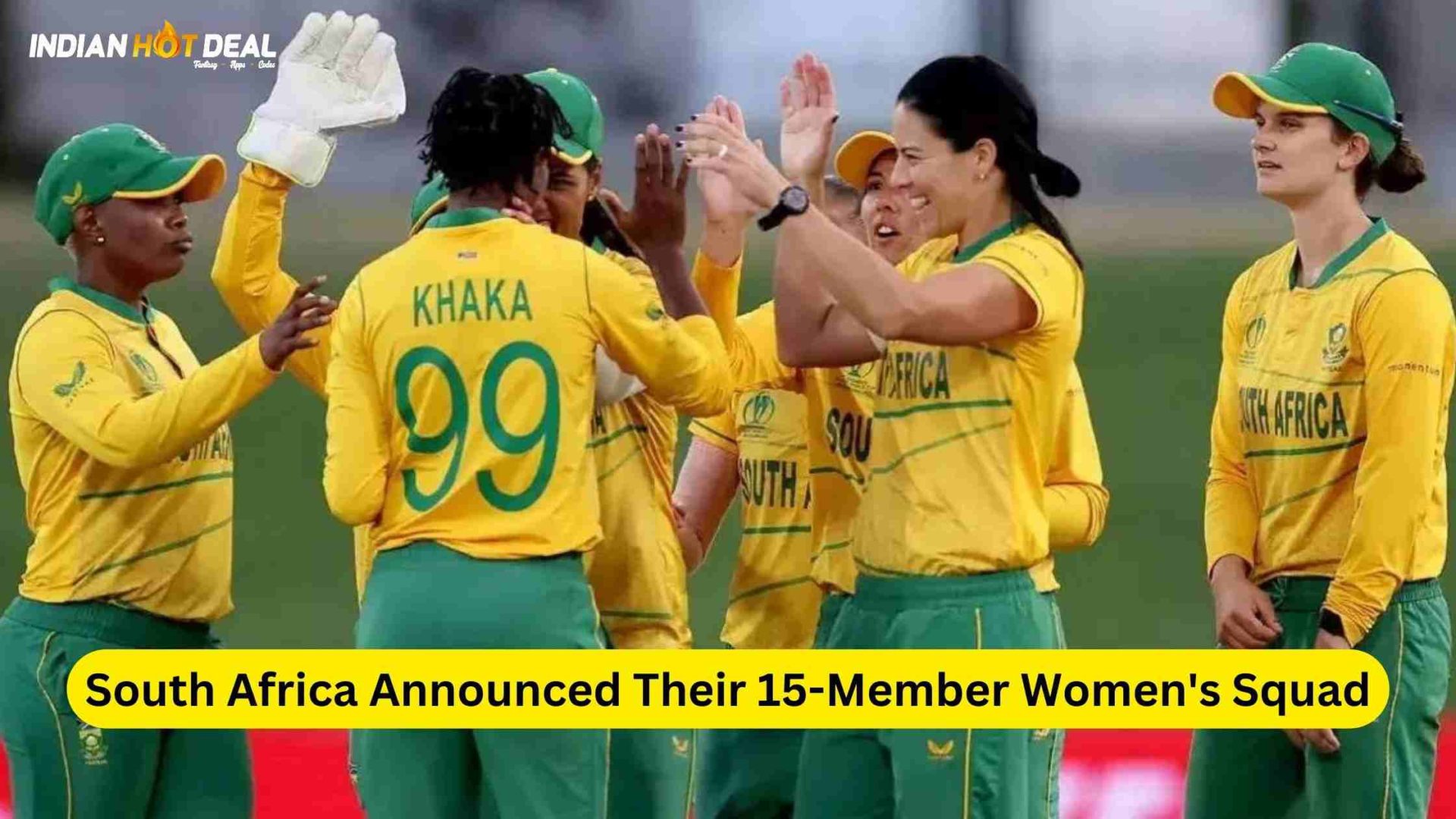 South Africa Announced Their 15-Member Women's Squad For The Pakistan Tour